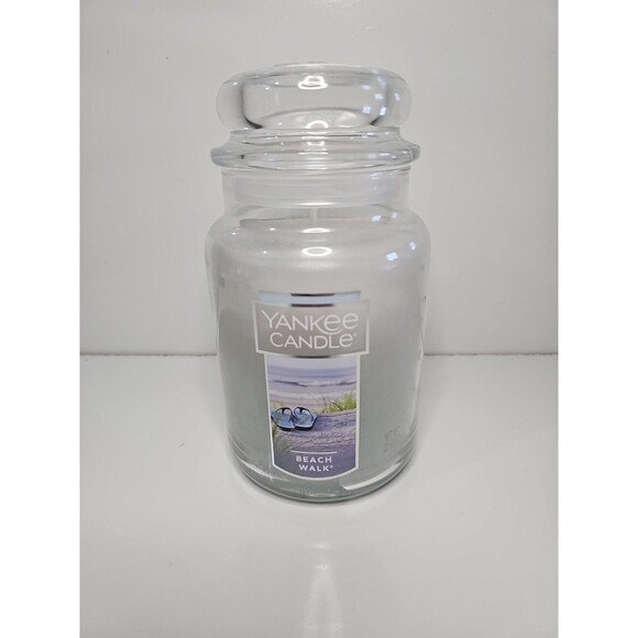 Yankee Candle | Accents | New Yankee Candle Beach Walk Large Jar 22oz ...